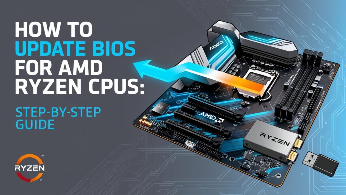 How to Update BIOS for AMD Ryzen CPUs: Safe and Easy Guide in 2025